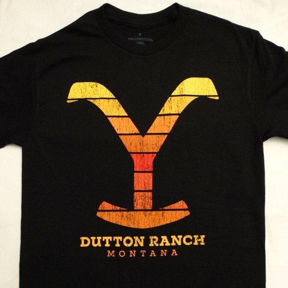 Yellowstone | Shirts | Nwt Yellowstone Dutton Ranch Montana Gradient ...